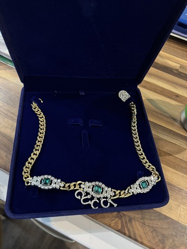 Tiffany & Co New York Sterling Silver 925 With 2 Diamonds Tiffany & Co New York Sterling Silver 925 With 2 Diamonds