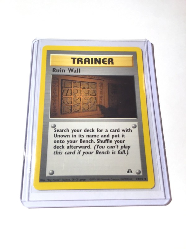 Ruin Wall Pokemon Cards - Find Pokemon Card Pictures With Our Database ...