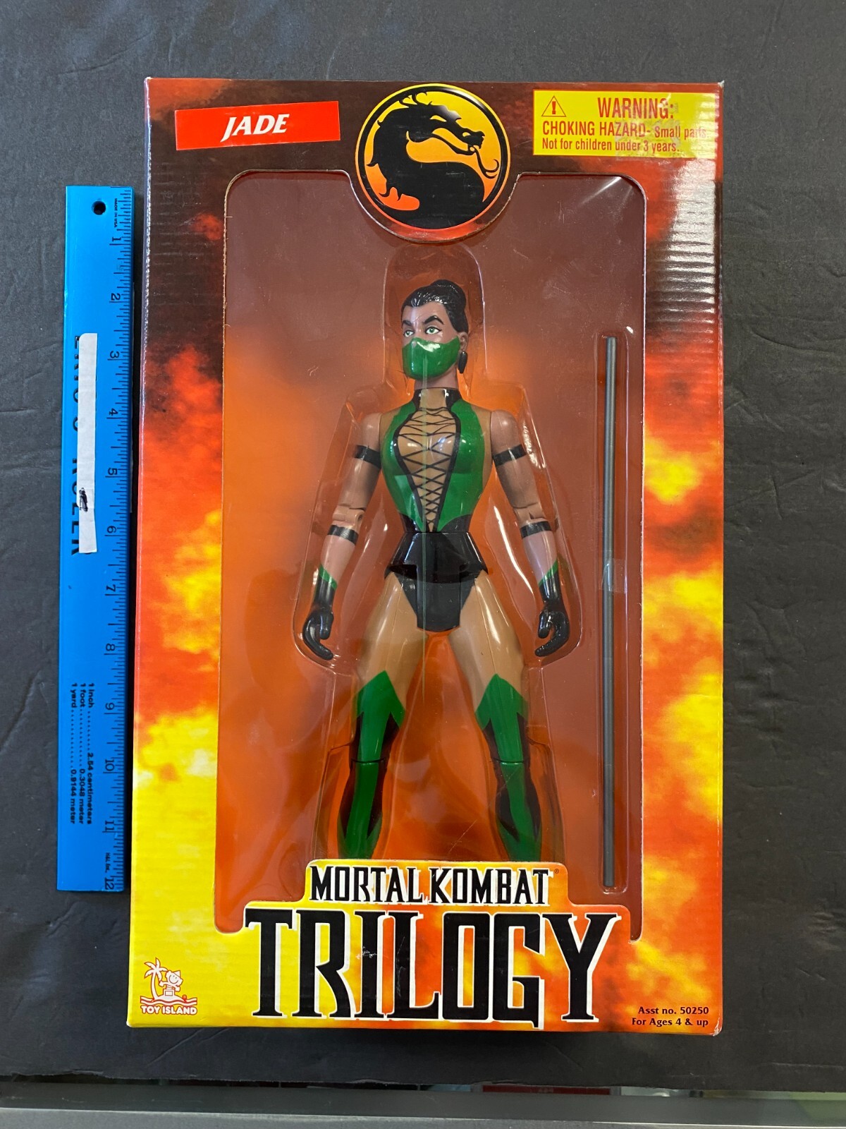 1996 TOY ISLAND MORTAL KOMBAT TRILOGY JADE FIGURE NEW SEALED NM eBay
