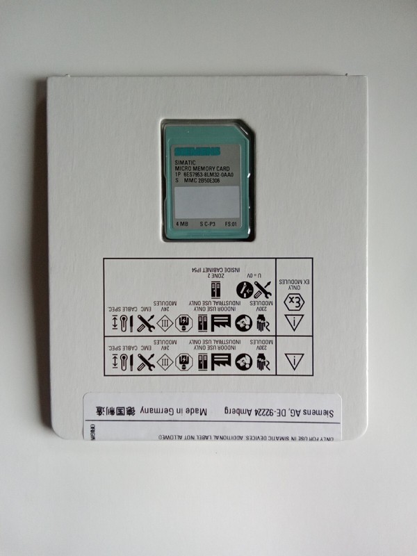 1pc New Siemens 6es7953-8lm32-0aa0 Simatic S7-300 Memory Card 4mb