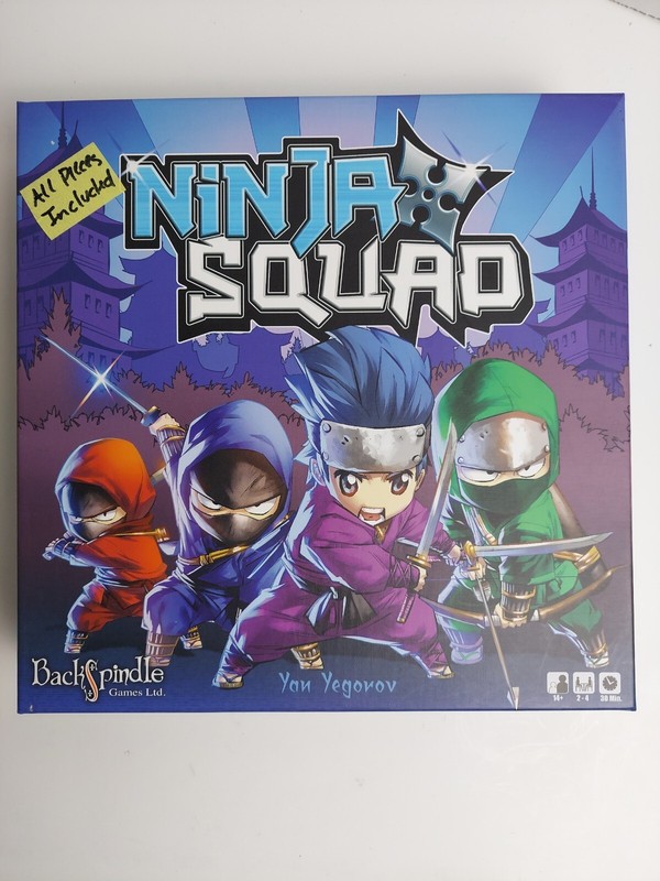 Ninja Squad (2018) Board Game – Board Game Guys