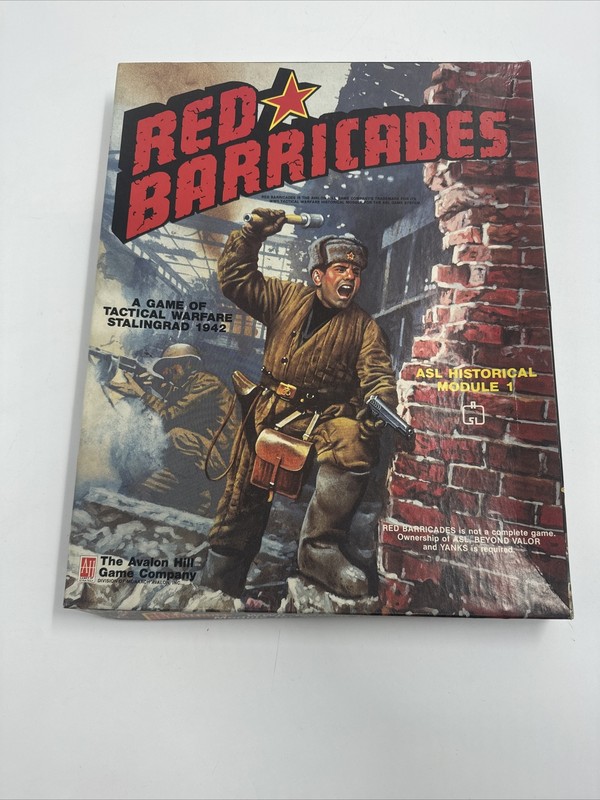 Red Barricades: ASL Historical Module 1 (1990) – Board Game Guys