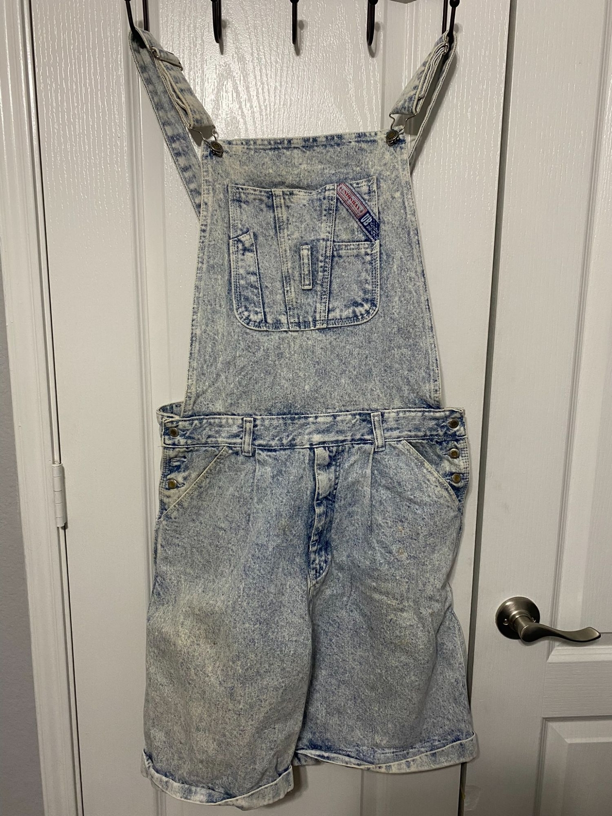 Union Bay 90s Short Overalls Size 36 Vintage Made In Mexico Union Bay 90s Short Overalls Size 36 Vintage Made In Mexico