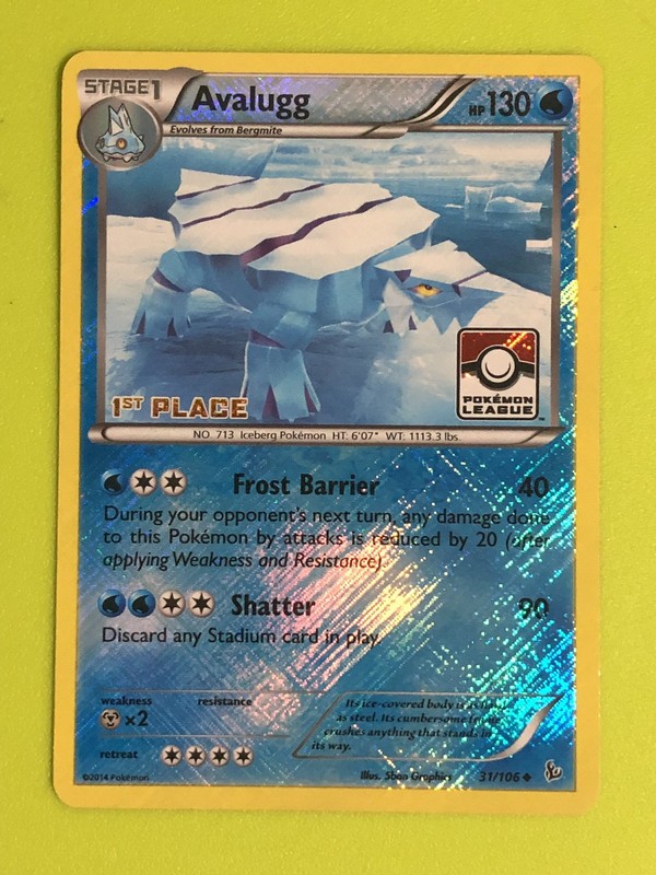 Avalugg Pokemon Cards - Find Pokemon Card Pictures With Our Database ...
