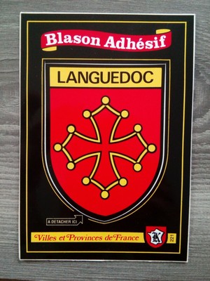 Carte Postale Blason Adhesif d’occasion