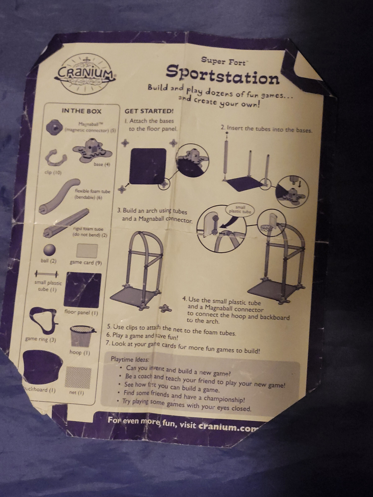 Cranium Mega Foam Fort Tent Building & Sportstati