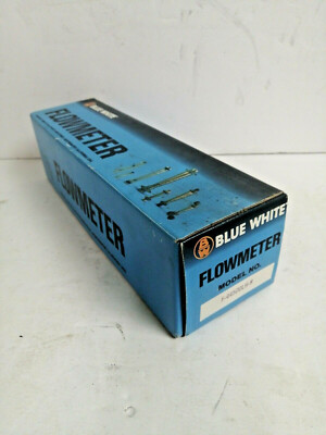 Flow Meters - Blue White