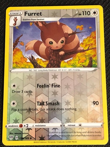 Furret Pokemon Cards - Find Pokemon Card Pictures With Our Database ...