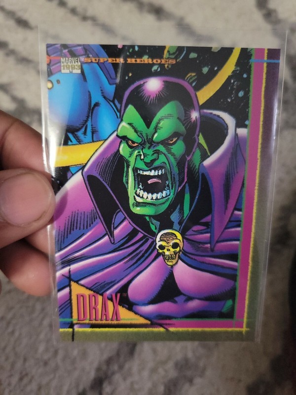 2019 Flair Marvel - Drax Cards