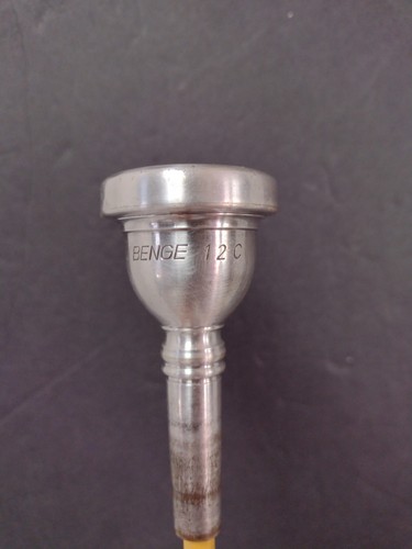 Benge 12C Trombone Mouthpiece EXCELLENT CONDITION - CLEAN **Silver ...