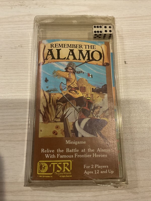 Remember the Alamo! (1982) Board Game – Board Game Guys