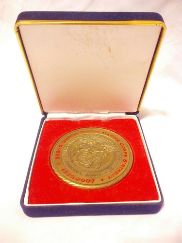 232nd U.S. Marine Corps Birthday Coin Semper Fidelis 1st MAW 3D MLG MCB ...