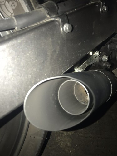 Radiant Cycles Shorty GP Exhaust Short Muffler Slipon Pipe 13-25 CB500 ...