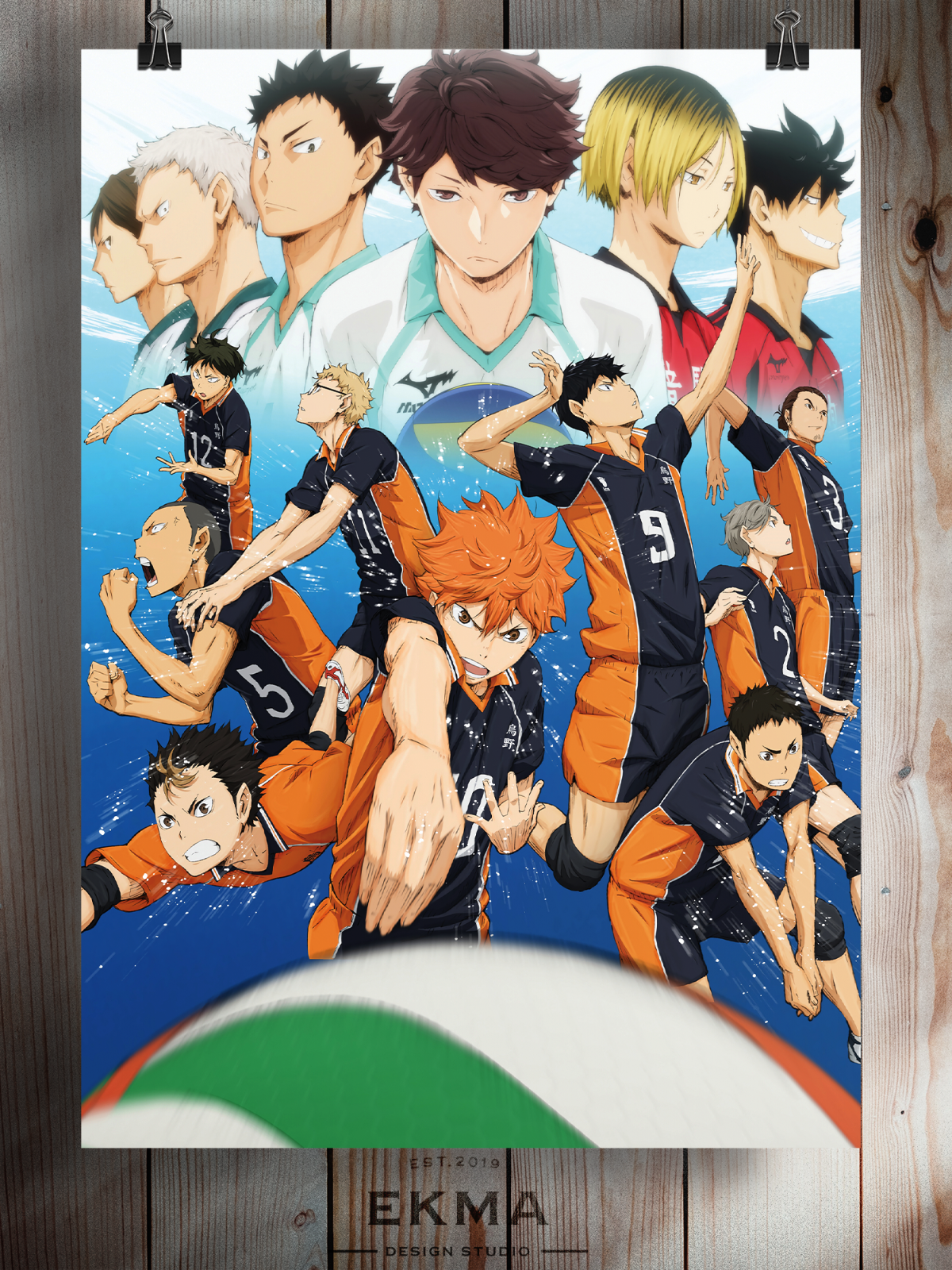 Haikyuu!! Anime Manga Poster Art Print Wall Decor A3 A4 5x7 Satin Matt ...
