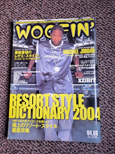 XZIBIT Woofin' Japan Hip-Hop Magazine 2004 MICHAEL JORDAN XZIBIT Woofin' Japan Hip-Hop Magazine 2004 MICHAEL JORDAN