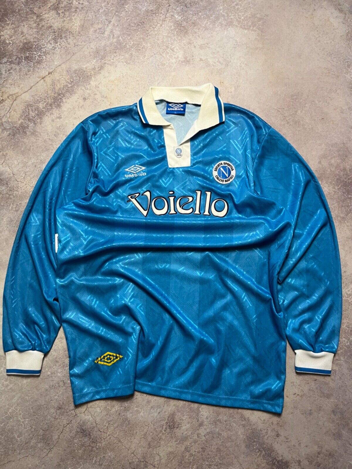 Authentic ARCHIVE Vintage Umbro Napoli Italy Voiello 91/93 Authentic ARCHIVE Vintage Umbro Napoli Italy Voiello 91/93
