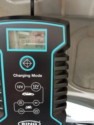 Ring RSC806 6A Smart Car Battery Charger & Maintainer 6V/12V LCD ...