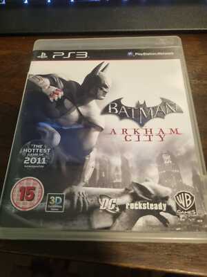 Batman Arkham City Sony PS3 Playstation 3 Prima Stampa Pal Original ...