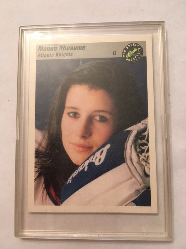 Manon Rheaume Hockey Cards