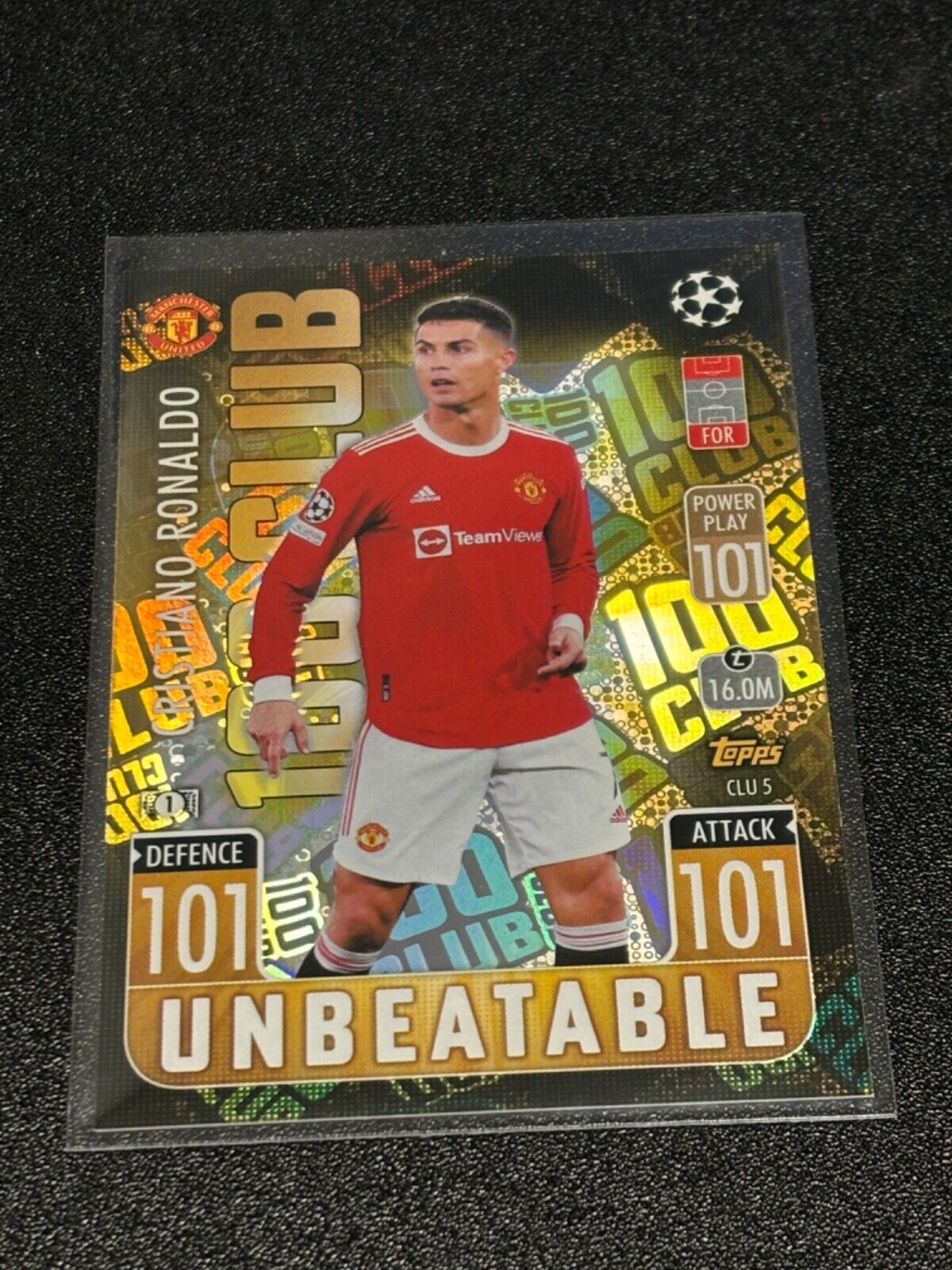 2021-2022 Topps Match Attax Extra Ronaldo 100 CLUB 2021-2022 Topps Match Attax Extra Ronaldo 100 CLUB
