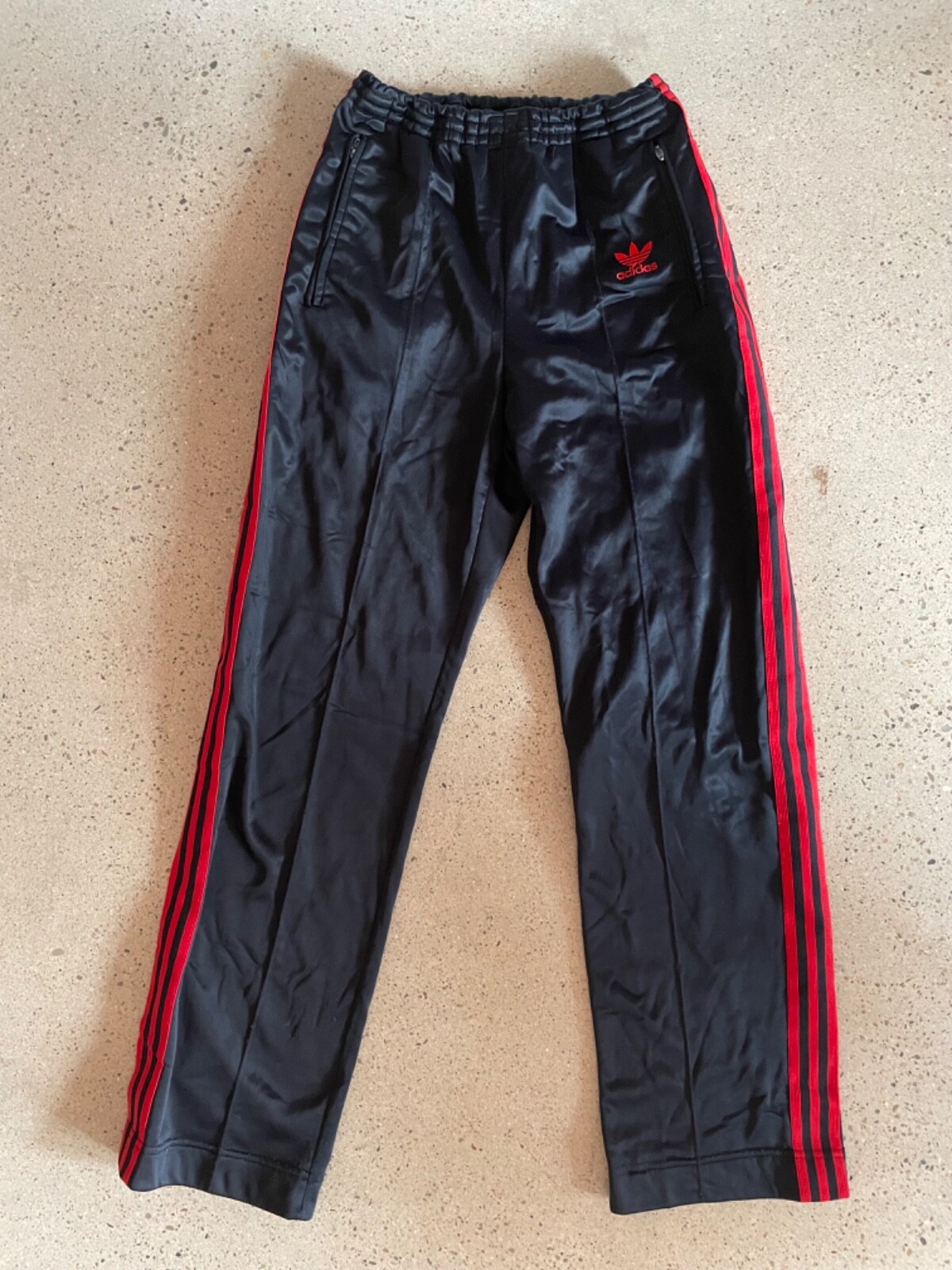 Vintage Adidas ATP Keyrolan Track Pants 3 Stripes USA Vintage Medium Black Red MのeBay公認海外通販｜セカイモン