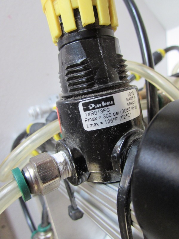 Lot Airtech VZ-18-310 Pneumatic Assembly Press Jig Rotary Parker ...