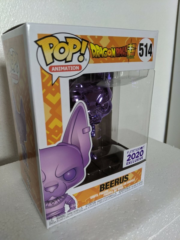 Beerus Funko Pop! Vinyl Checklist - Find All The Funko Figurines with ...
