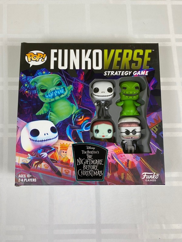 Funkoverse Strategy Game: Tim Burton’s The Nightmare Before Christmas ...