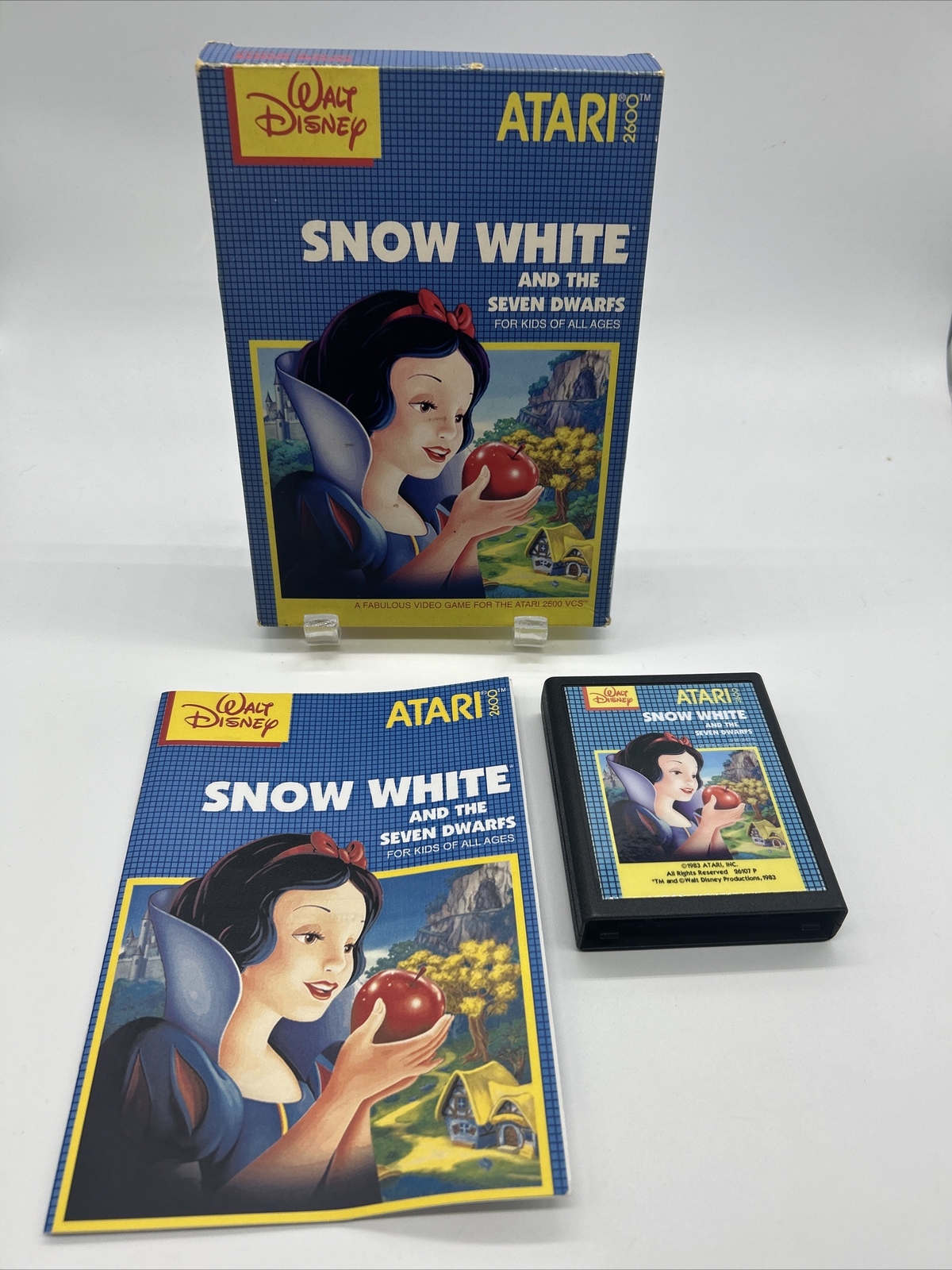 日本代購代標第一品牌【樂淘letao】－Atari 2600, Snow White And The Seven Dwarfs CIB 海外 即決