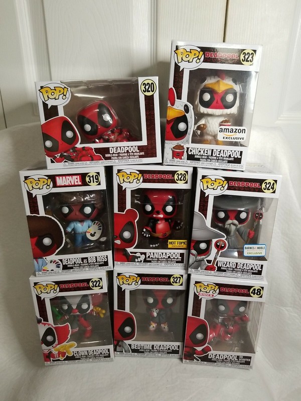 Deadpool Funko Pop! Vinyl Checklist - Find All The Funko Figurines with ...