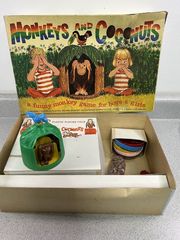Barrel of Monkeys (1965) Board Game – Board Game Guys