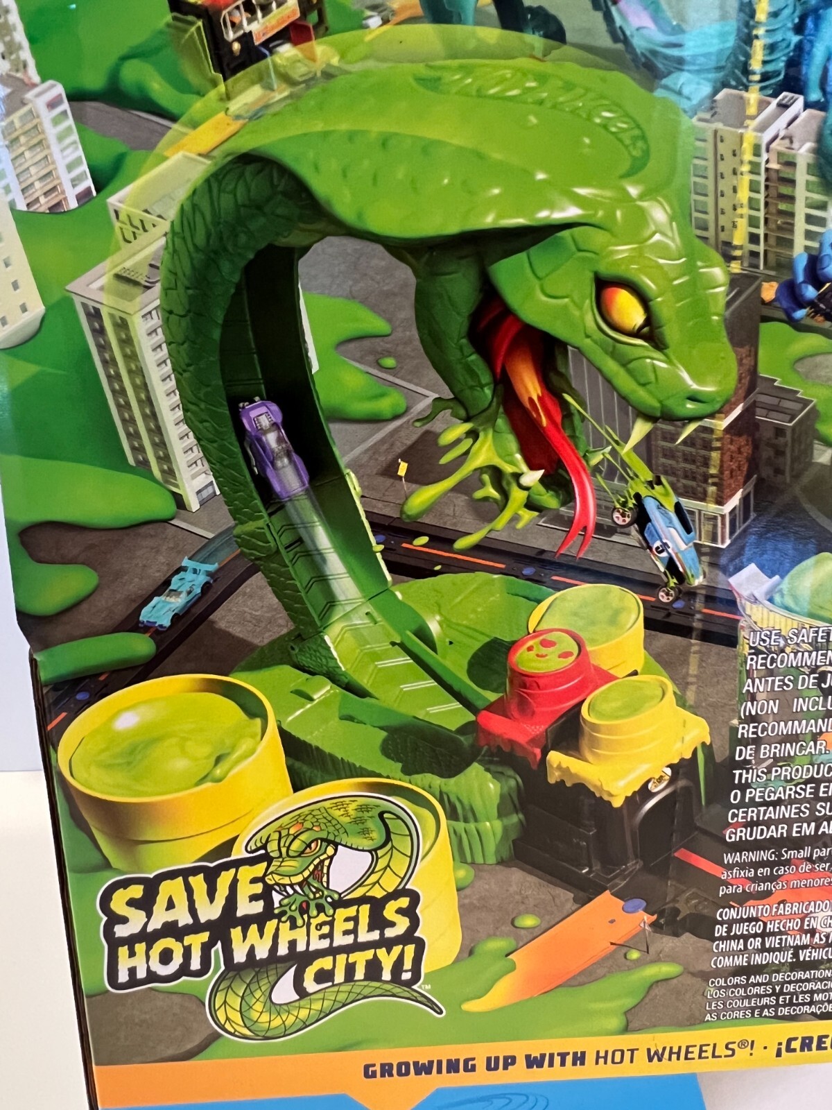 City Toxic Snake | Mattel Hot Wheels