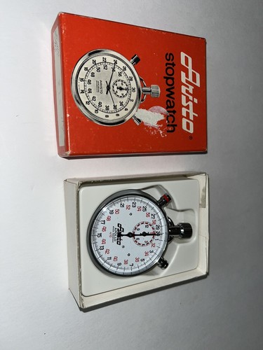 Vintage Aristo Apollo Stopwatch 1/10 Shock Resistant Metal 2 button in ...