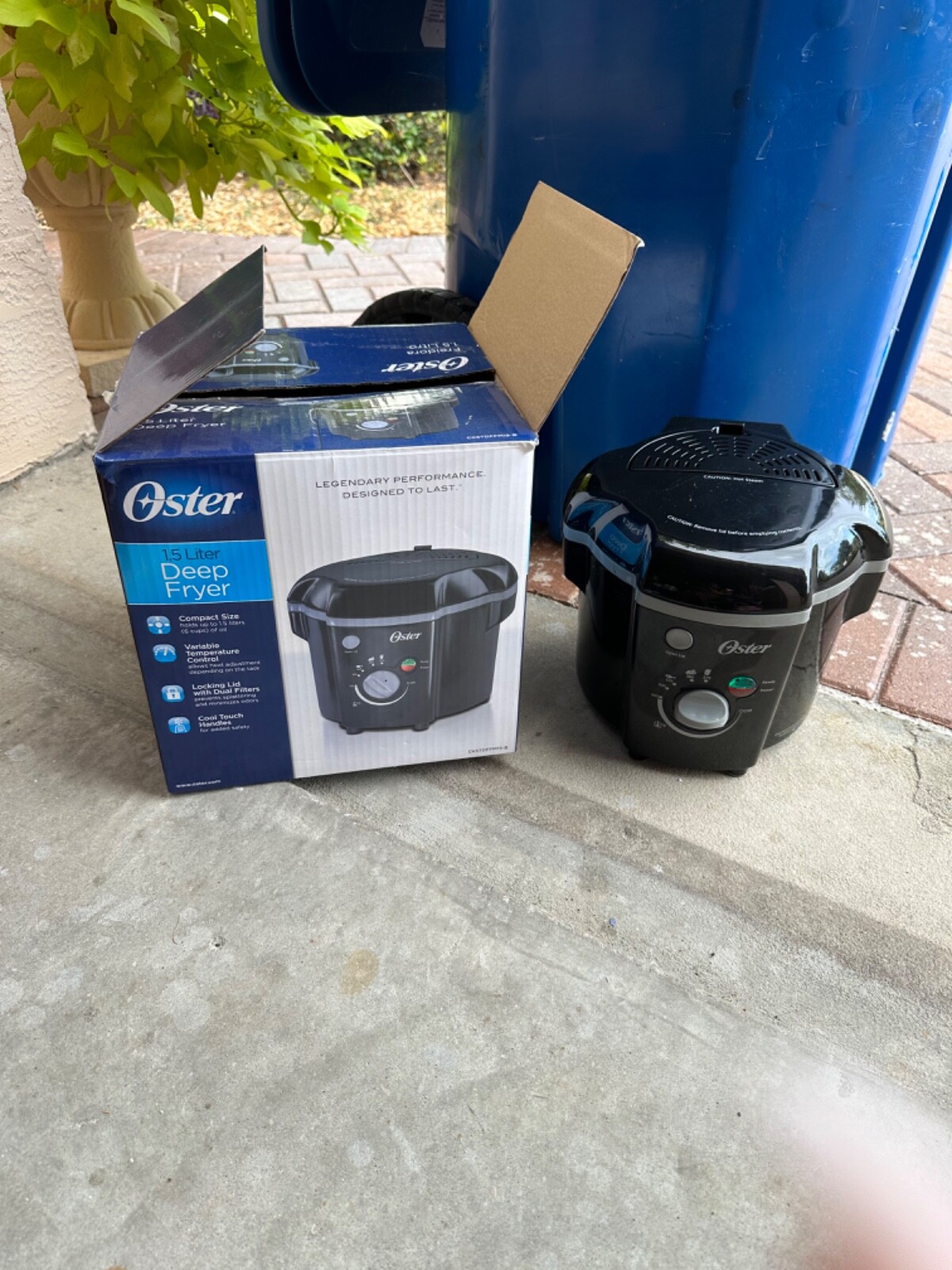 Oster 1.5 Liter Deep Fryer