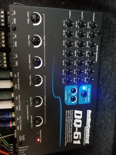 AudioControl DQ-61, 6 Channel Line Out Converter with Signal Delay and ...