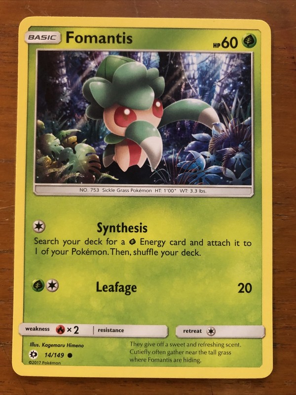 Fomantis Pokemon Cards - Find Pokemon Card Pictures With Our Database ...