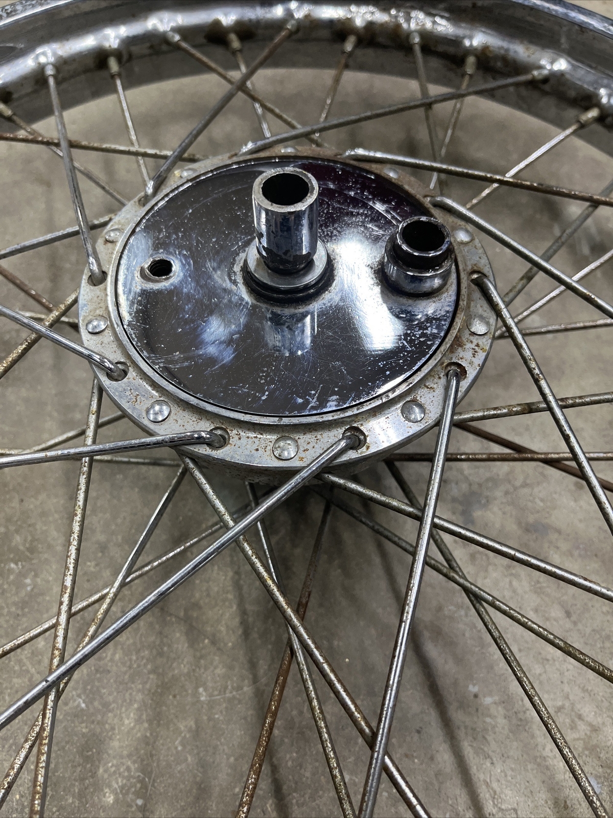 日本代購代標第一品牌【樂淘letao】－Vintage Hallcraft Chopper Front Wheel Triumph ...