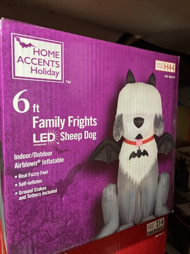 Home Accents Holiday Gemmy Halloween Airblown Inflatable Sheep