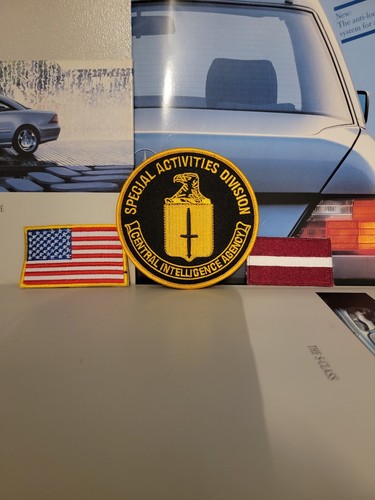 Central Intelligence Agency CIA SAD Special Activities Division ...