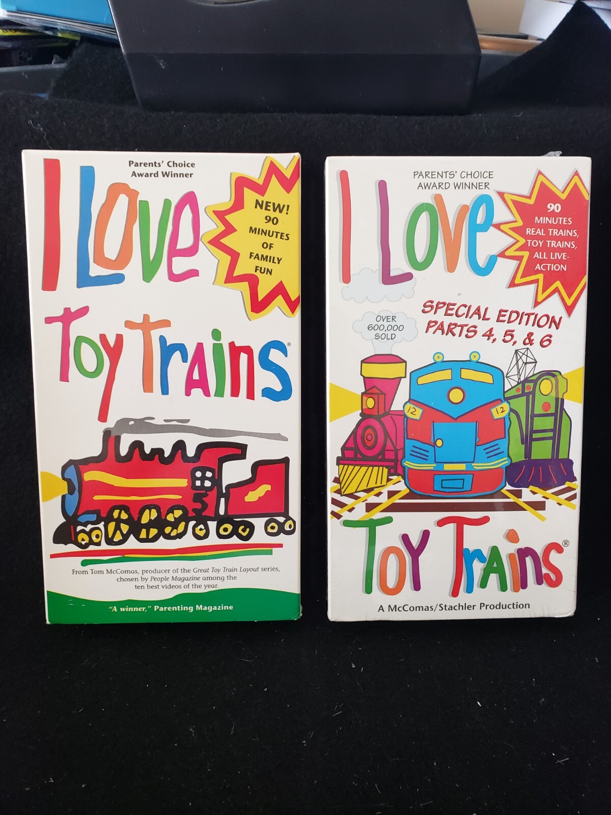 I Love Toy Trains VHS lot All parts