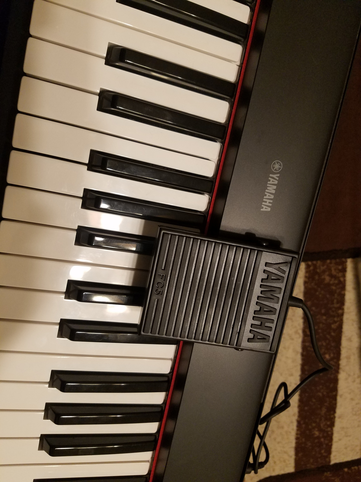 YAMAHA FC-5 foot switch Sustain Pedal for Portable Electronic Keyboards | eBay