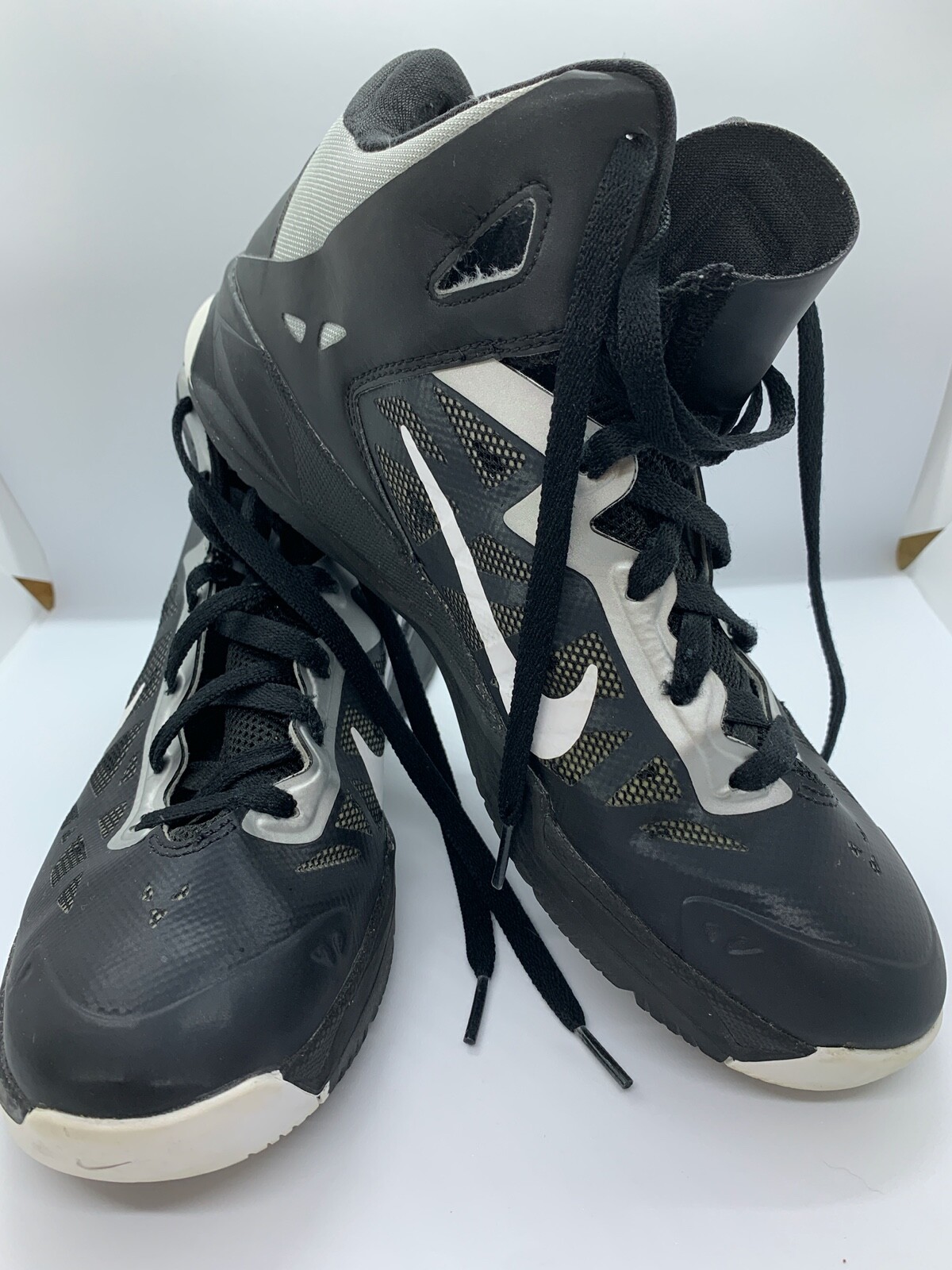 NIKE Black Basketball Shoes Sz 9.5 Men ZOOM Style | eBay NIKE Black Basketball Shoes Sz 9.5 Men ZOOM Style | eBay