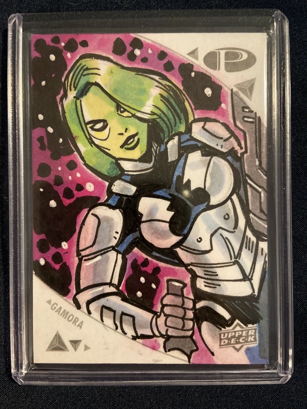 2019 Flair Marvel - Gamora Cards