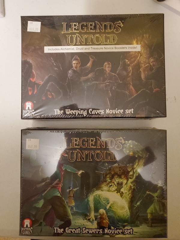 Legends Untold: Weeping Caves Novice Set (2019) Board Game – Board Game ...
