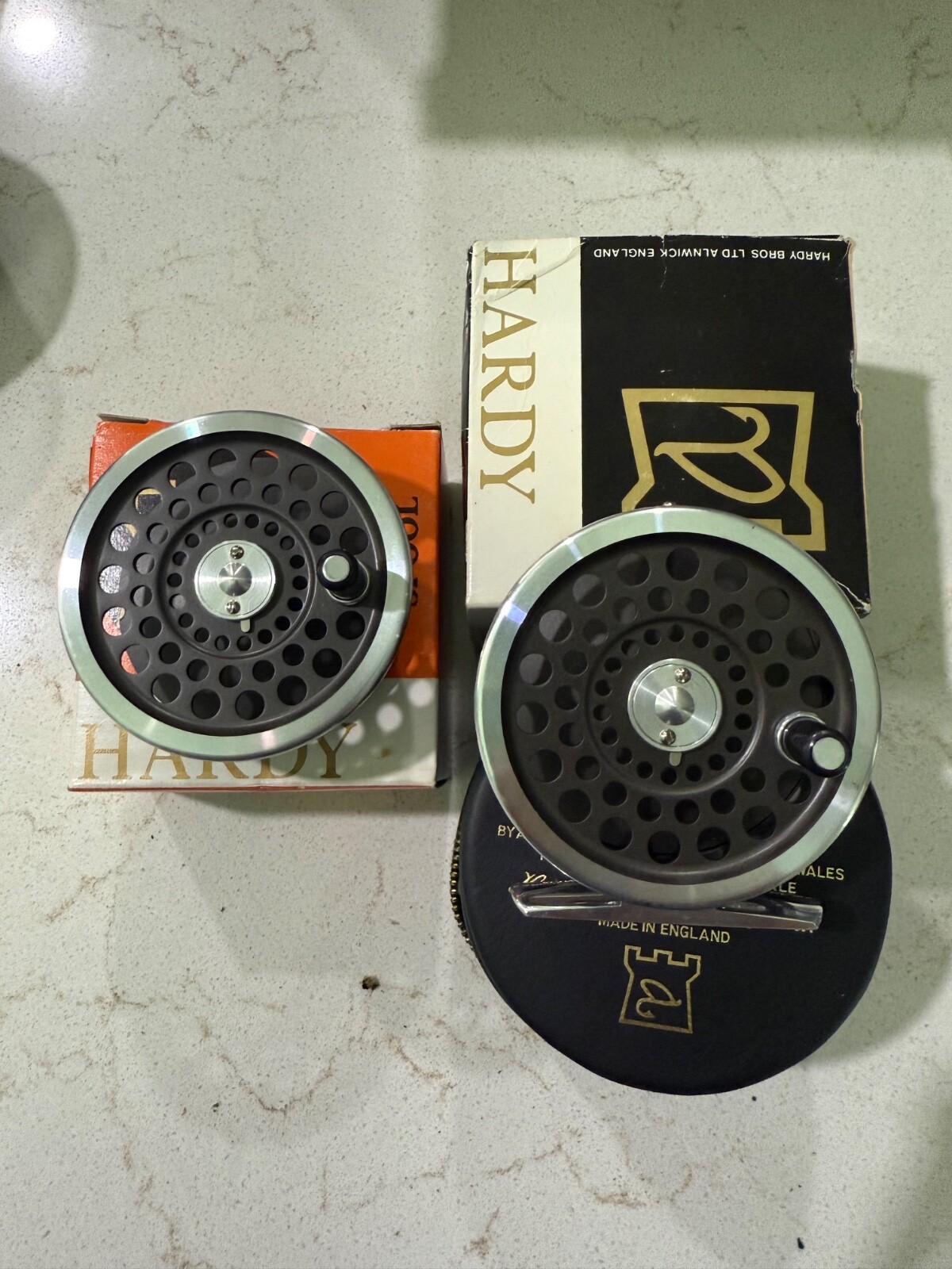 Hardy marquis #5 , 3”, fly reel with extra spool, 1 case and 2 boxesのeBay公認海外通販｜セカイモン