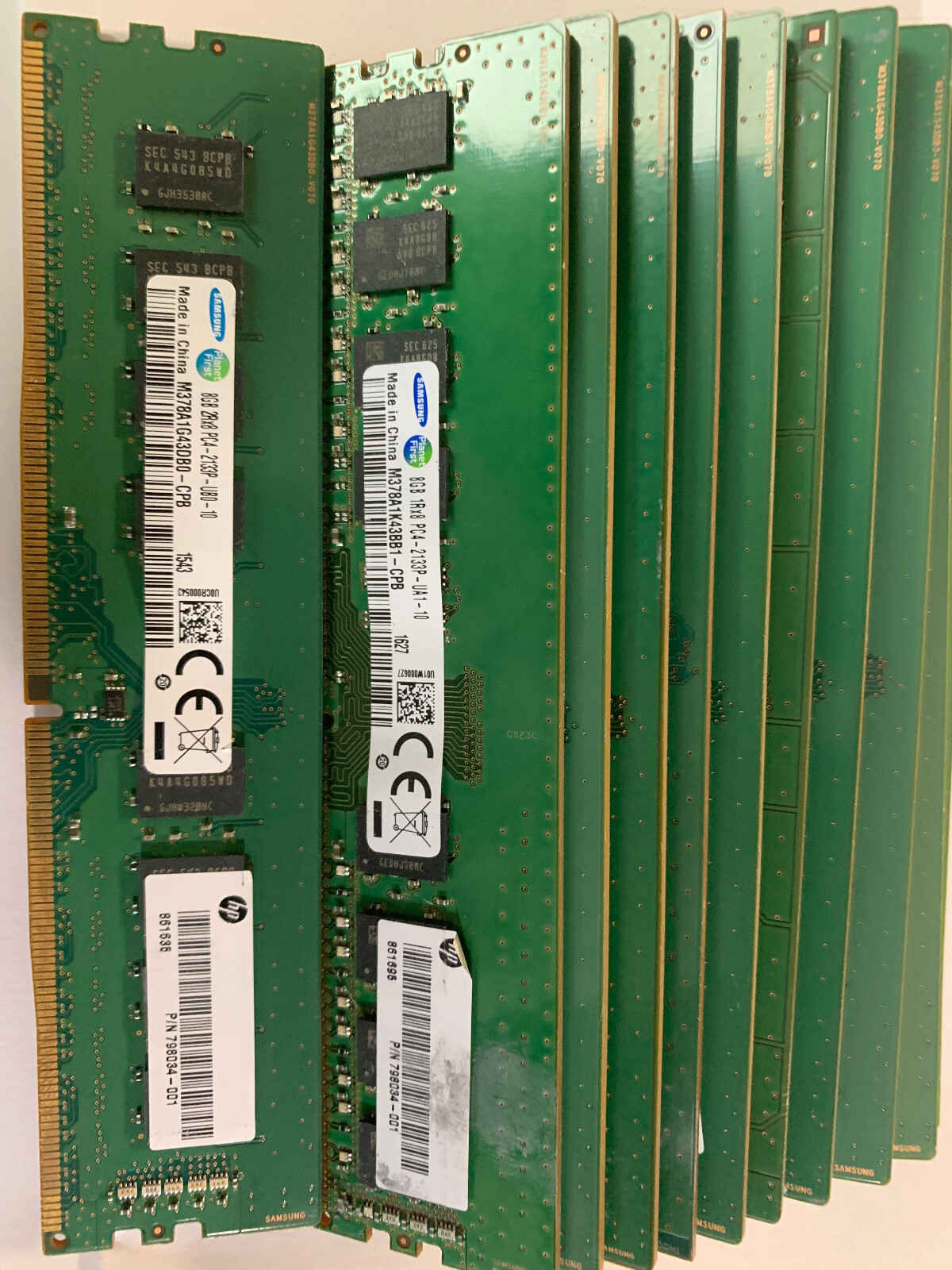 Samsung 8gb 2Rx8 PC4-2133P RAM M378A1G43DB0-CPB Desktop Memory HP P/N ...