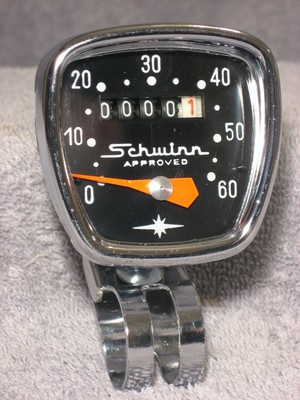 Vintage Bicycle Accessories - Schwinn Speedometer - Nelo's Cycles