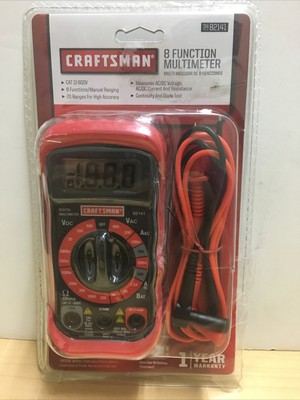 Multimeters - Craftsman Digital Multimeter
