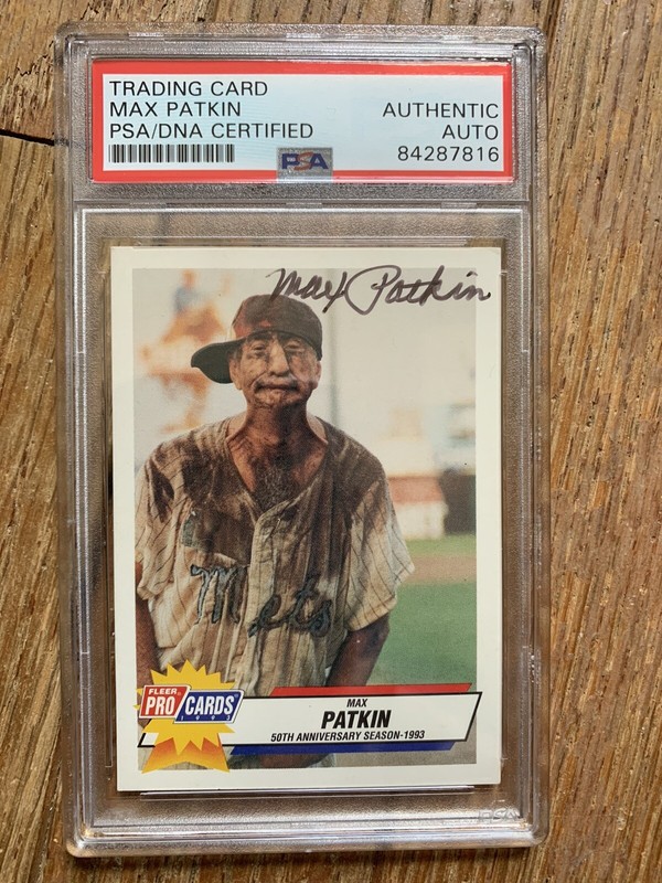 Max Patkin Baseball Card Database - Newest Products will be shown first ...