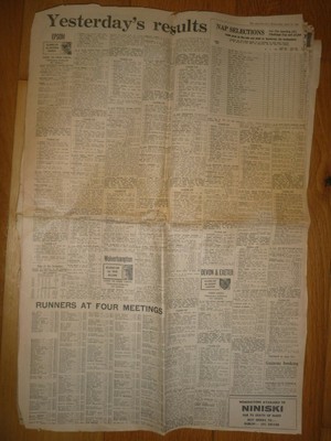 Sporting Life Newspaper for sale in UK | View 27 bargains